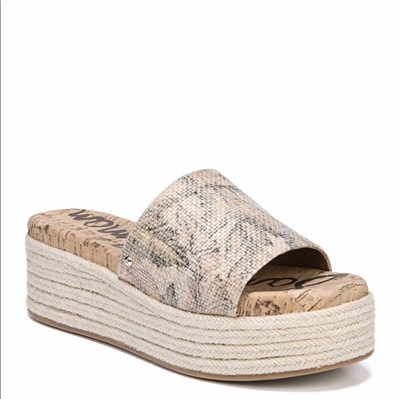 Sam Edelman | Shoes | Sam Edelman Weslee Platform Slide Sandals | Poshmark